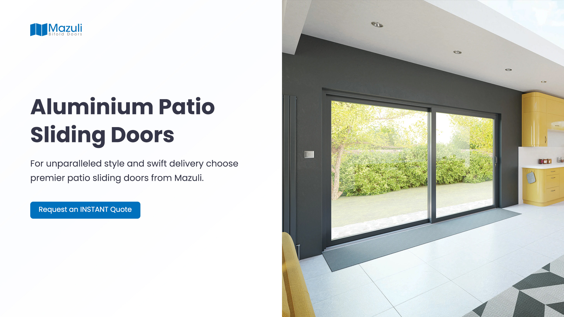 Mazuli - Aluminium Patio Sliding Doors